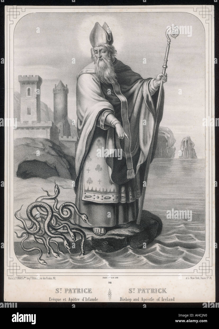 Saint Patrick Snakes Stock Photo - Alamy