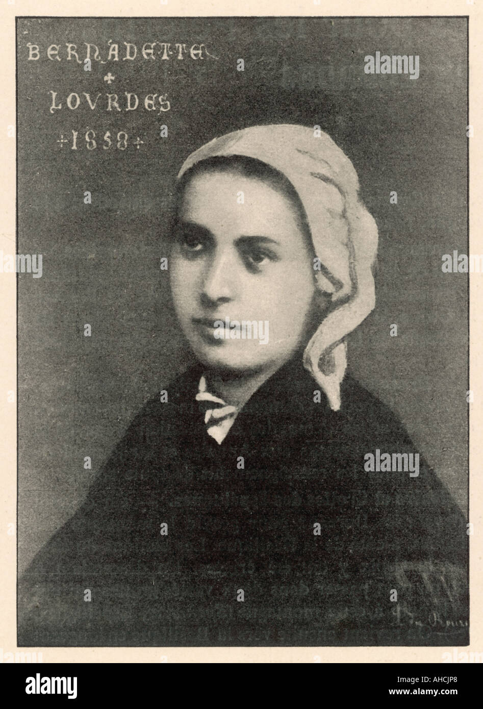 Bernadette Soubirous Of Lourdes Stock Photos & Bernadette Soubirous Of ...