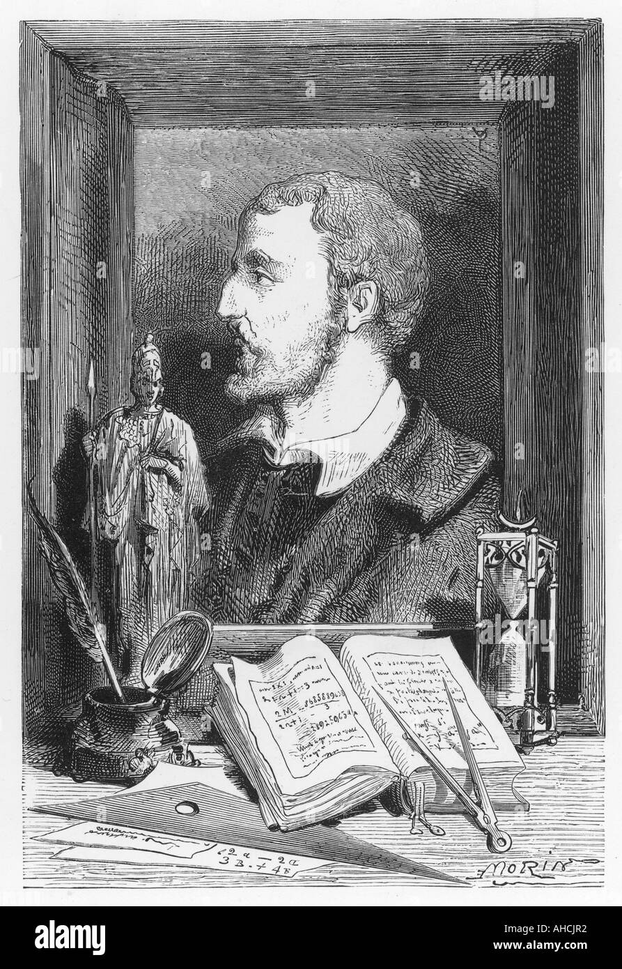 Girolamo or gerolamo cardano 1501 1576 hi-res stock photography and ...