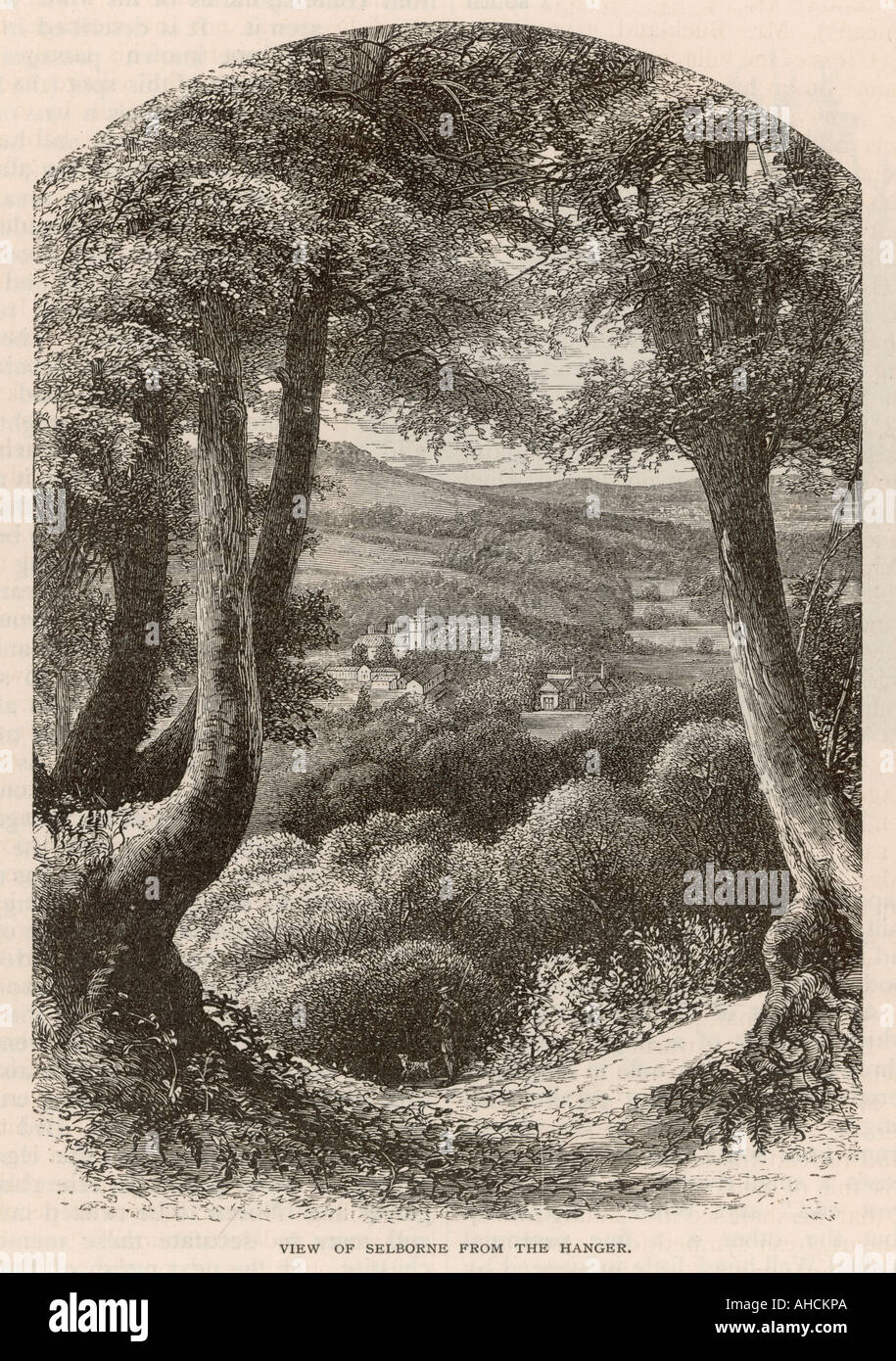 Gilbert White Selborne Stock Photo - Alamy