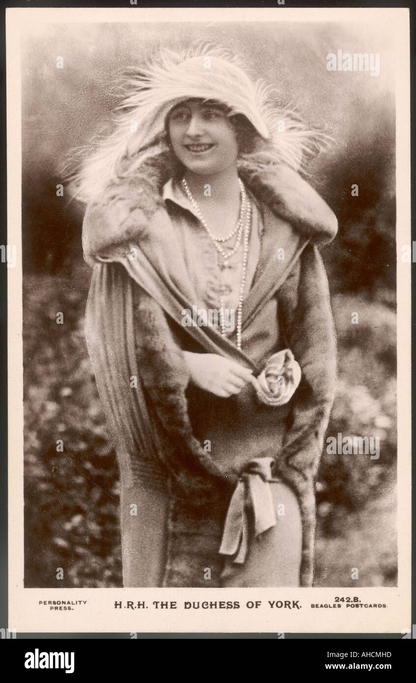 Queen elizabeth mother bowes hi-res stock photography and images - Alamy