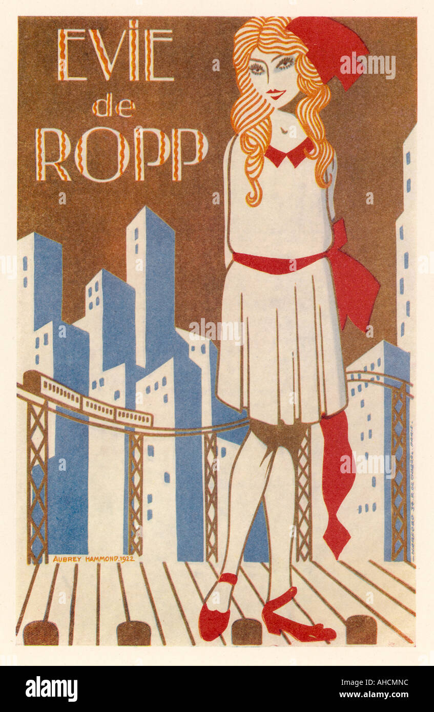 Evie De Ropp Poster Stock Photo - Alamy