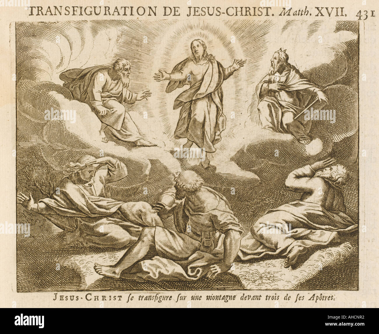 Jesus is transfigured hi-res stock photography and images - Alamy