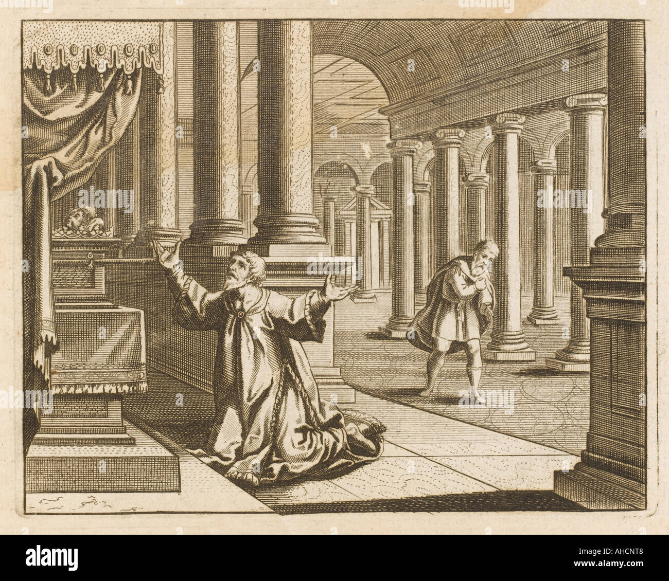 Pharisee And Publican Stock Photo - Alamy