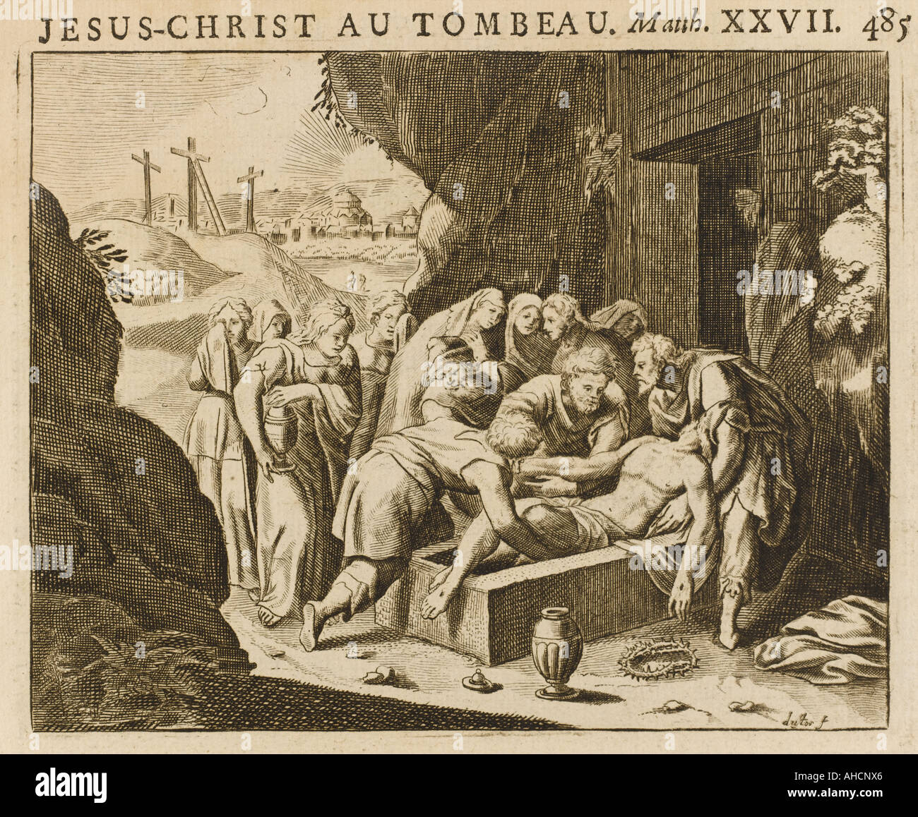 Jesus entombed hi-res stock photography and images - Alamy