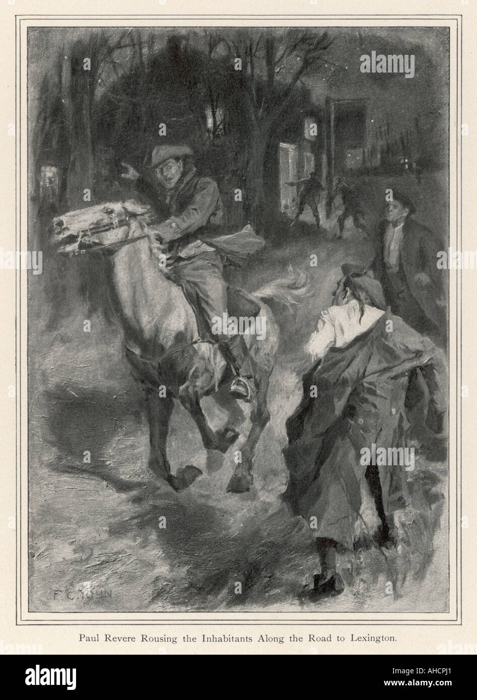Paul revere ride hi-res stock photography and images - Alamy