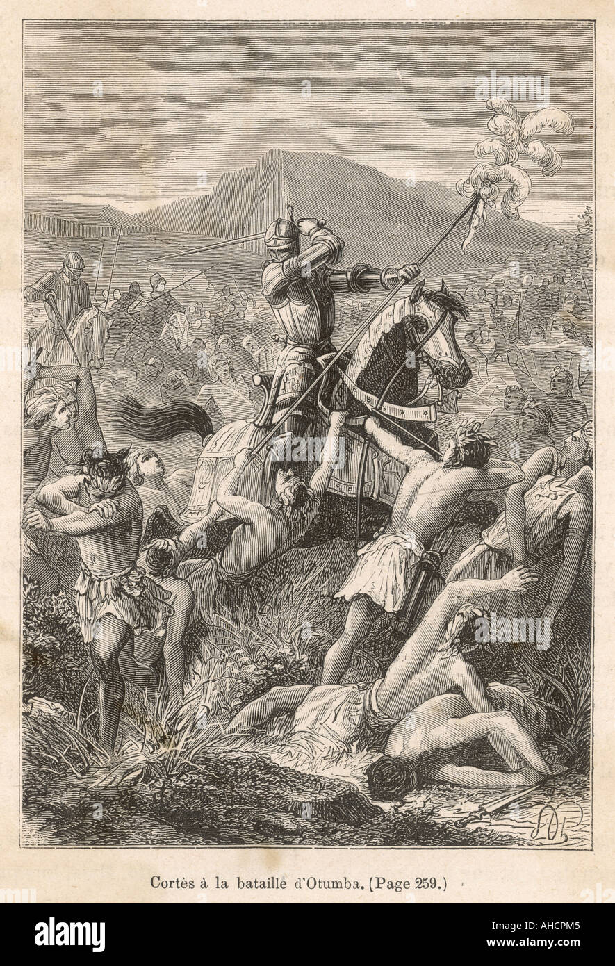 Aztec battle hi-res stock photography and images - Alamy