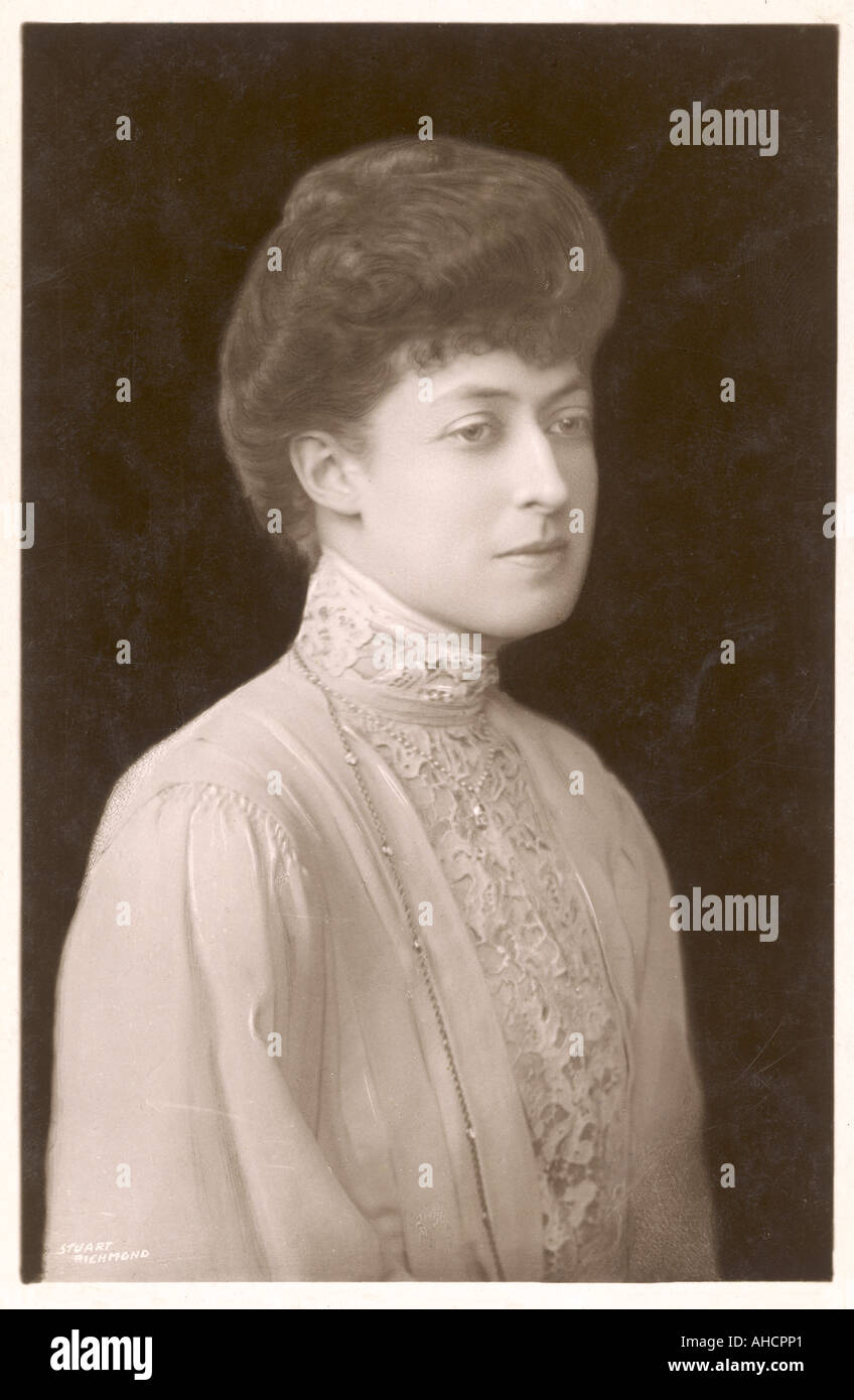 Princess Victoria 1905 Stock Photo - Alamy