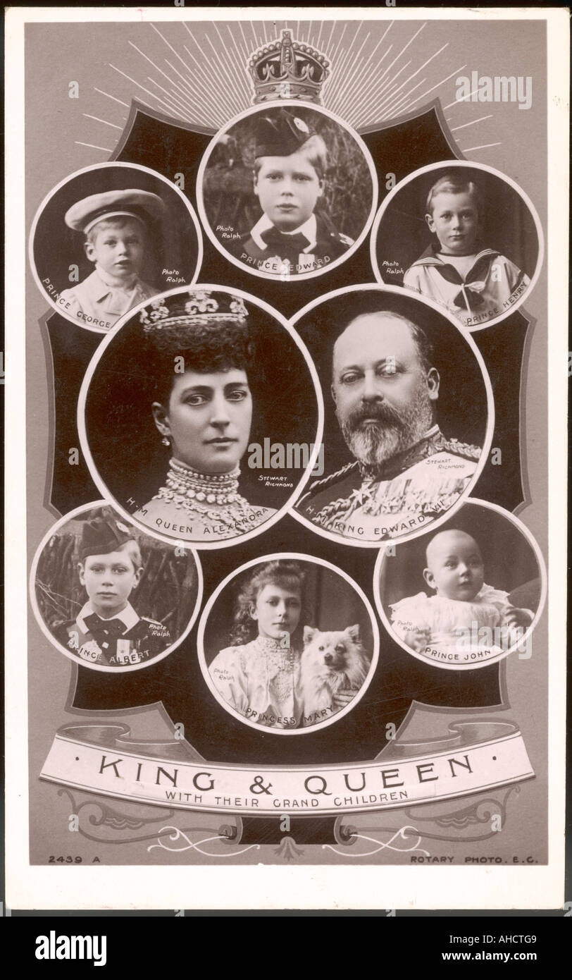 Edward vii and alexandra hi-res stock photography and images - Alamy