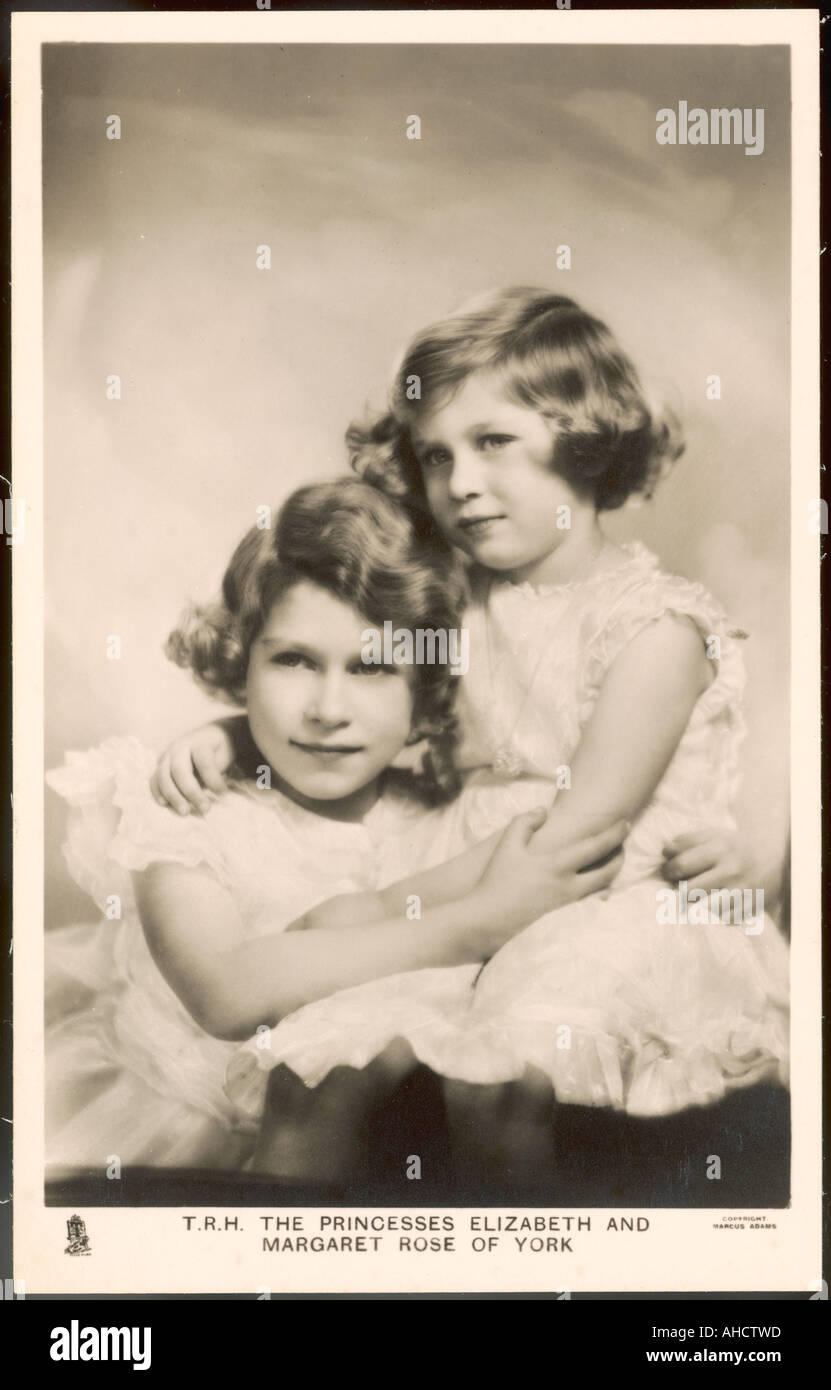 Elizabeth Ii Sister Stock Photo - Alamy