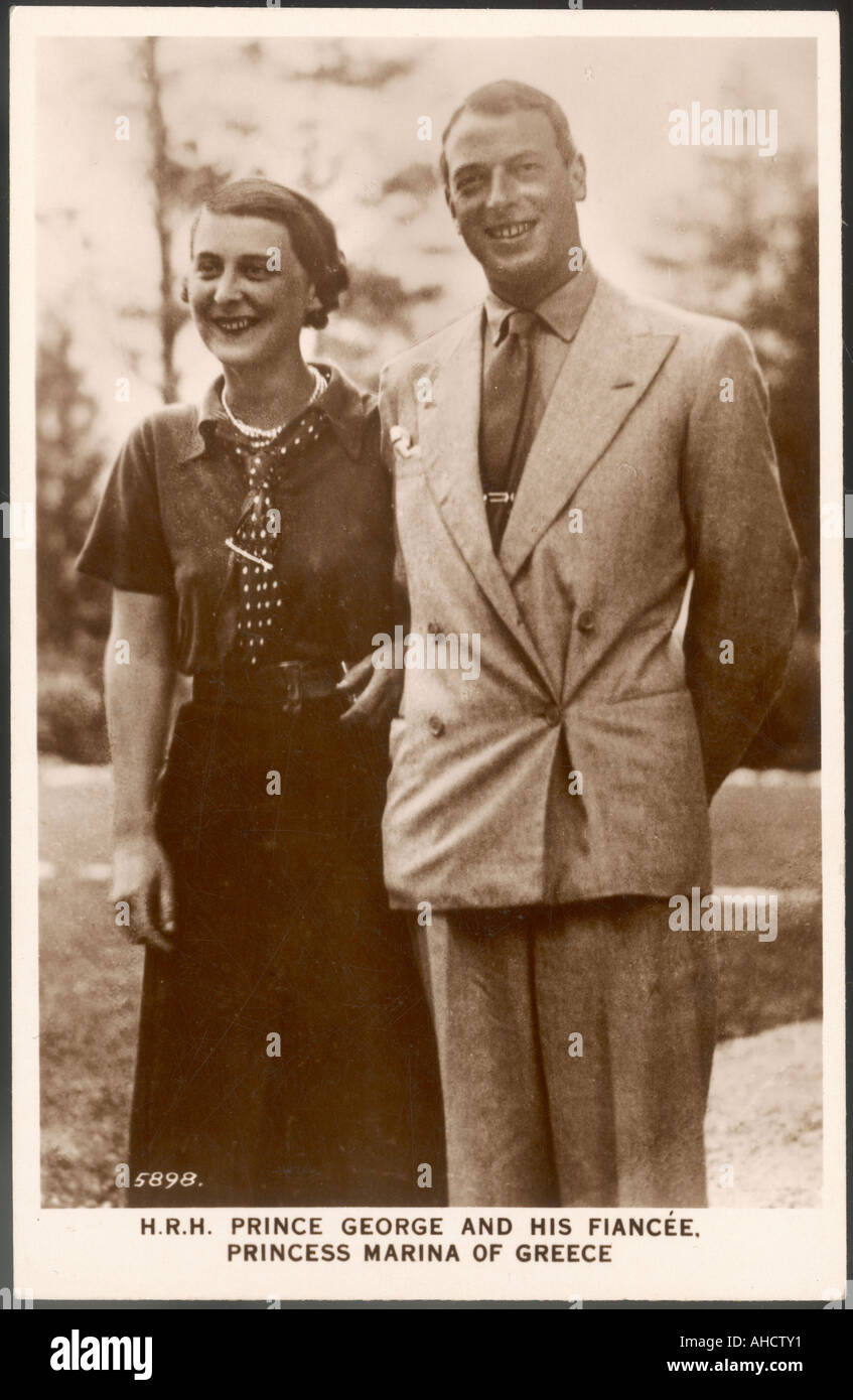 Kent George Marina 1934 Stock Photo - Alamy