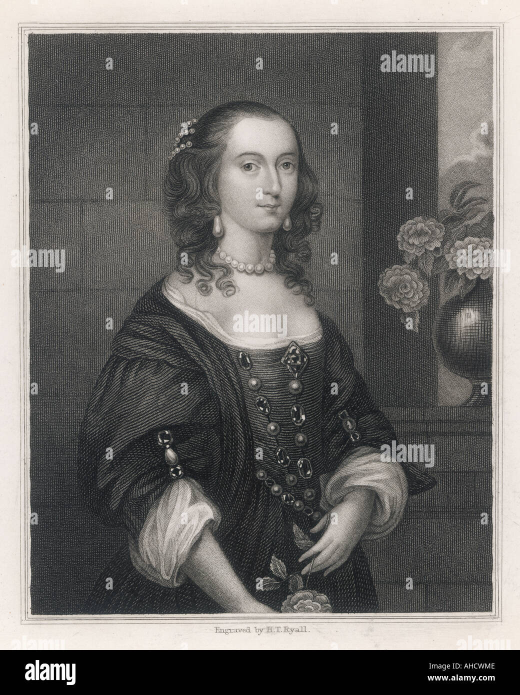 Anne Countess Pembroke Stock Photo - Alamy