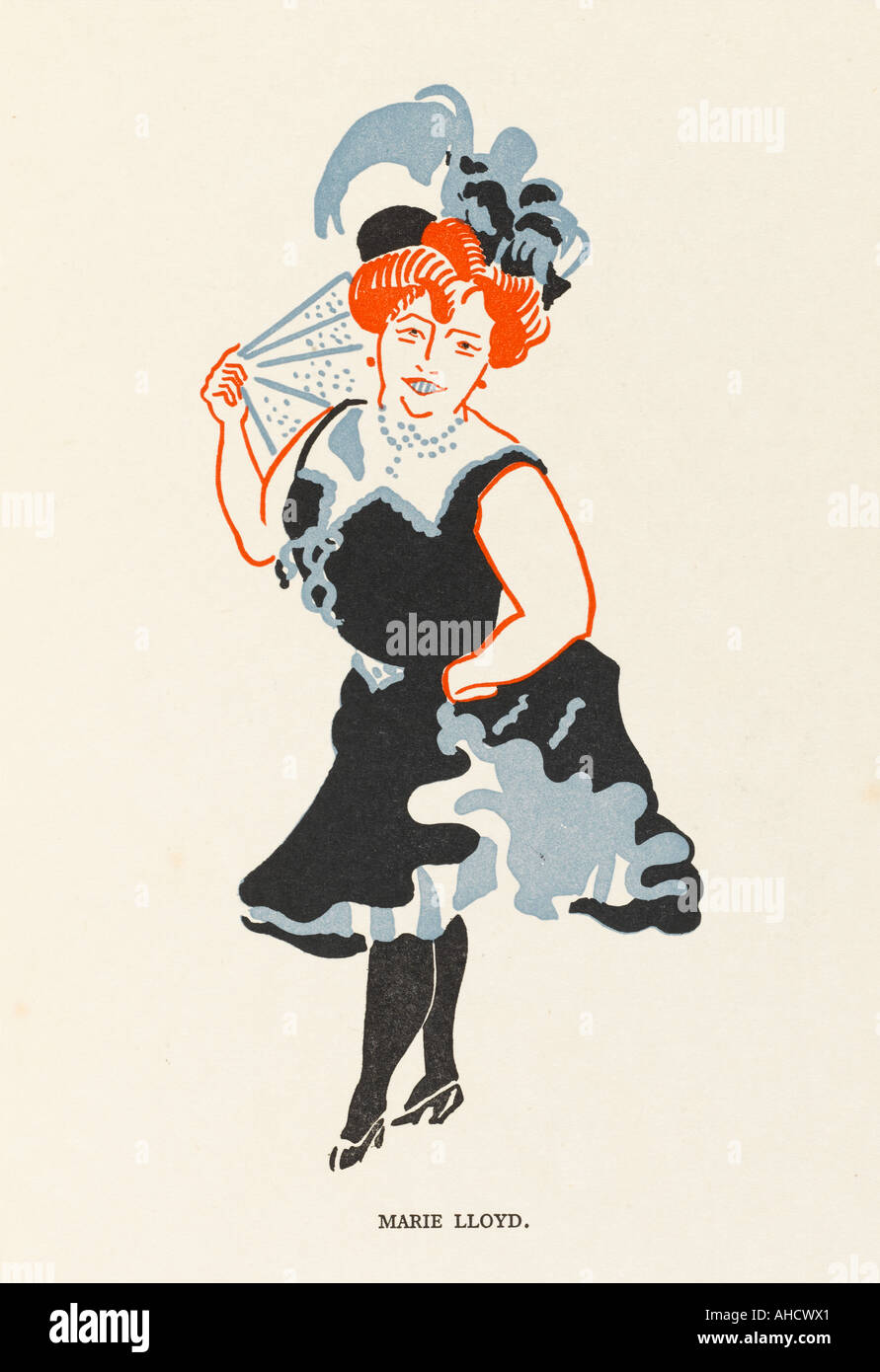 Marie Lloyd E Pyke Stock Photo - Alamy