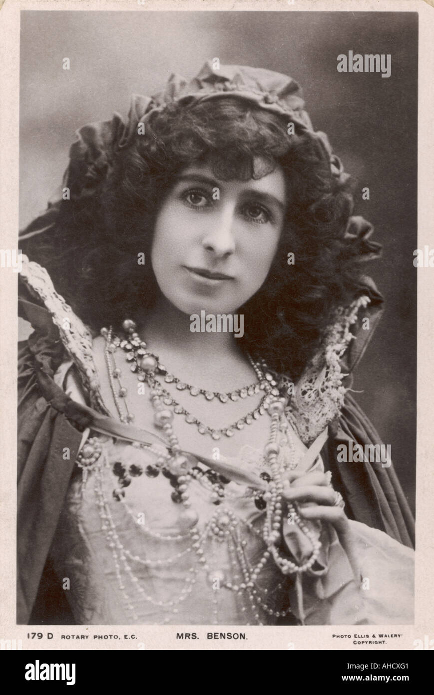 Constance Benson 1905 Stock Photo - Alamy