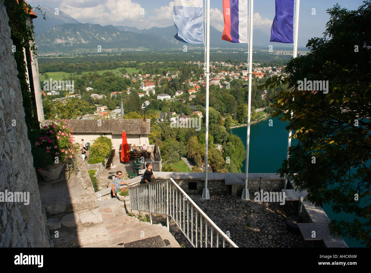 The Grad Castle Bled Slovenia Stock Photo - Alamy
