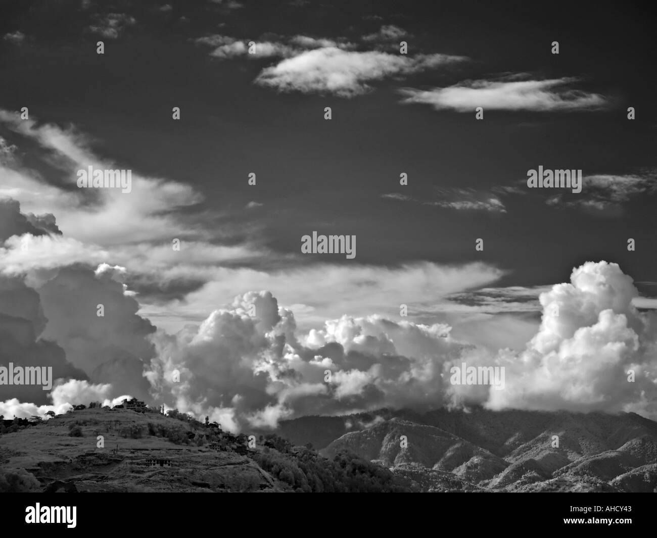 Kathmandu tourist attractions Black and White Stock Photos & Images - Alamy