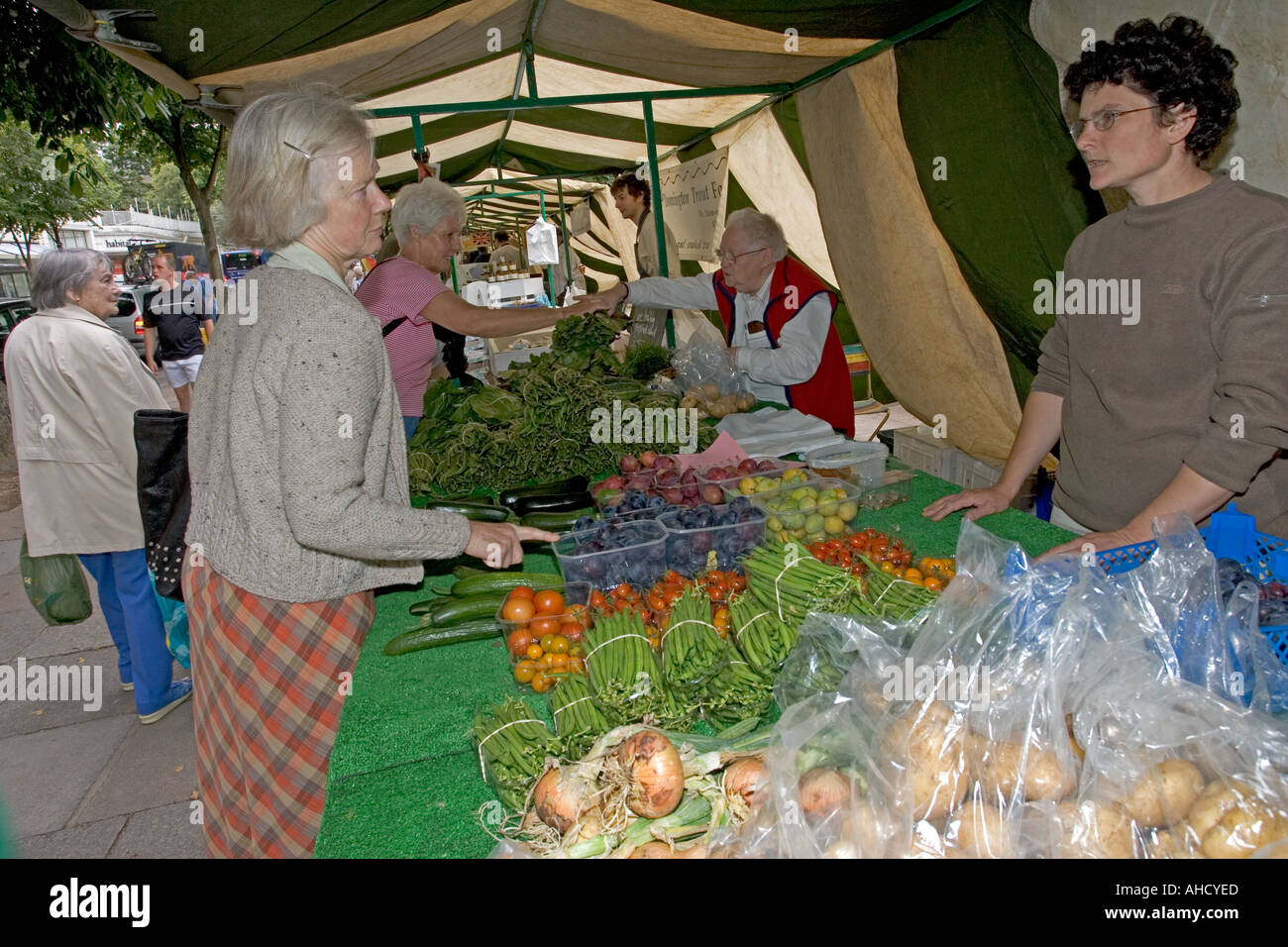 Fruit stall on promenade hi-res stock photography and images - Alamy