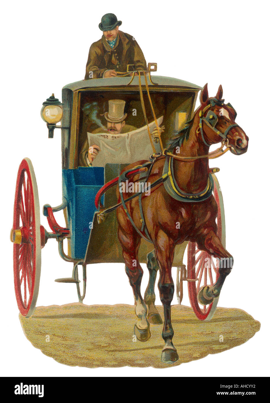 Hansom cab hi-res stock photography and images - Alamy