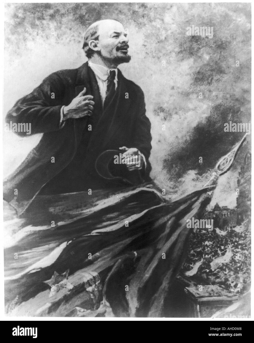 Vladimir lenin speech hi-res stock photography and images - Alamy