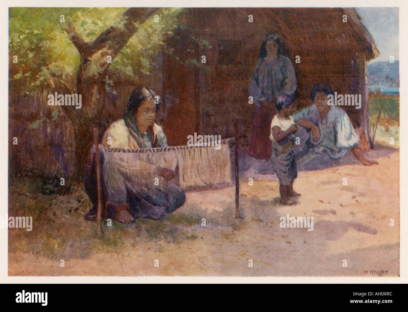 Maori weaving hi-res stock photography and images - Alamy