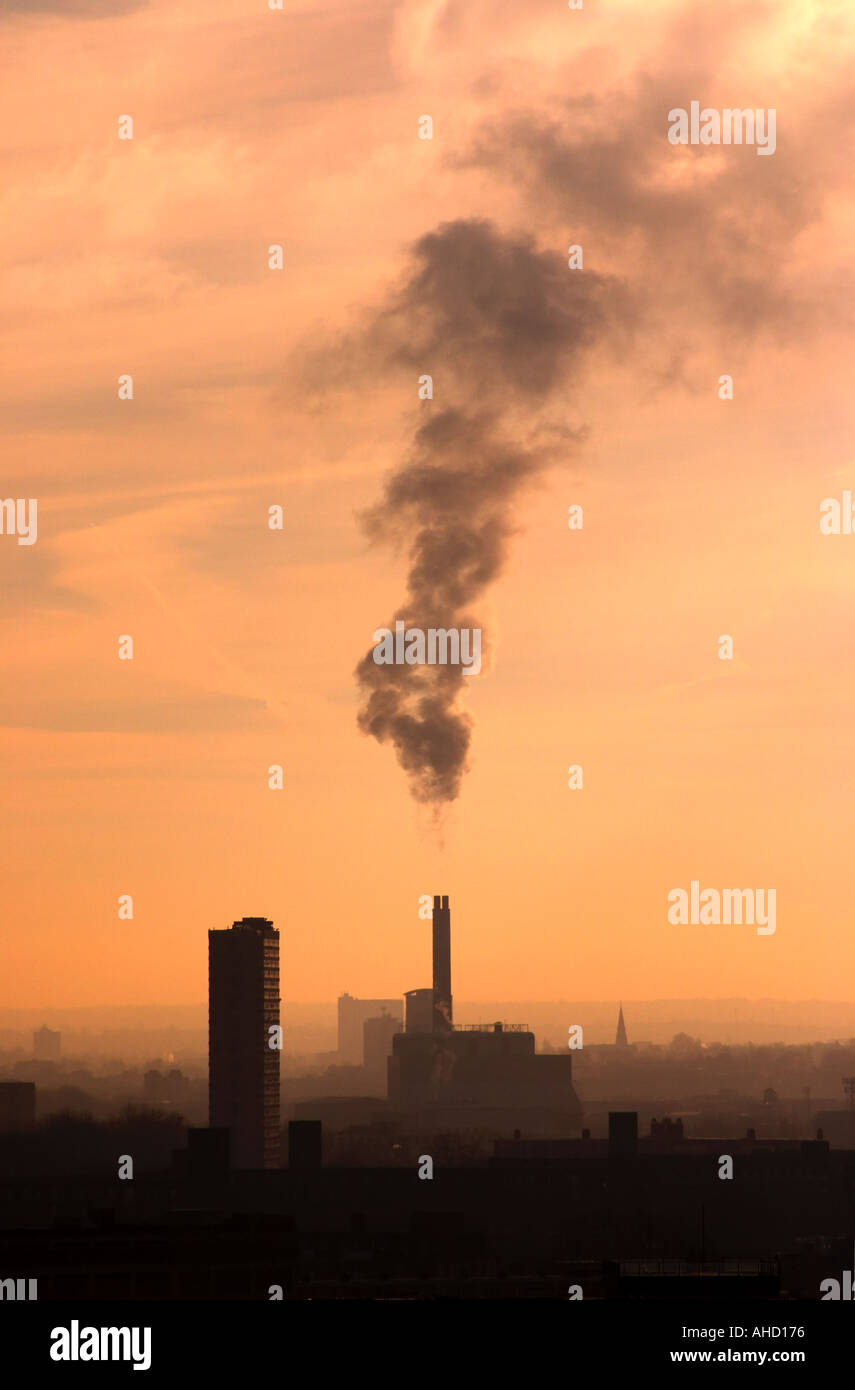 Fossil Fuel Pollution Smog