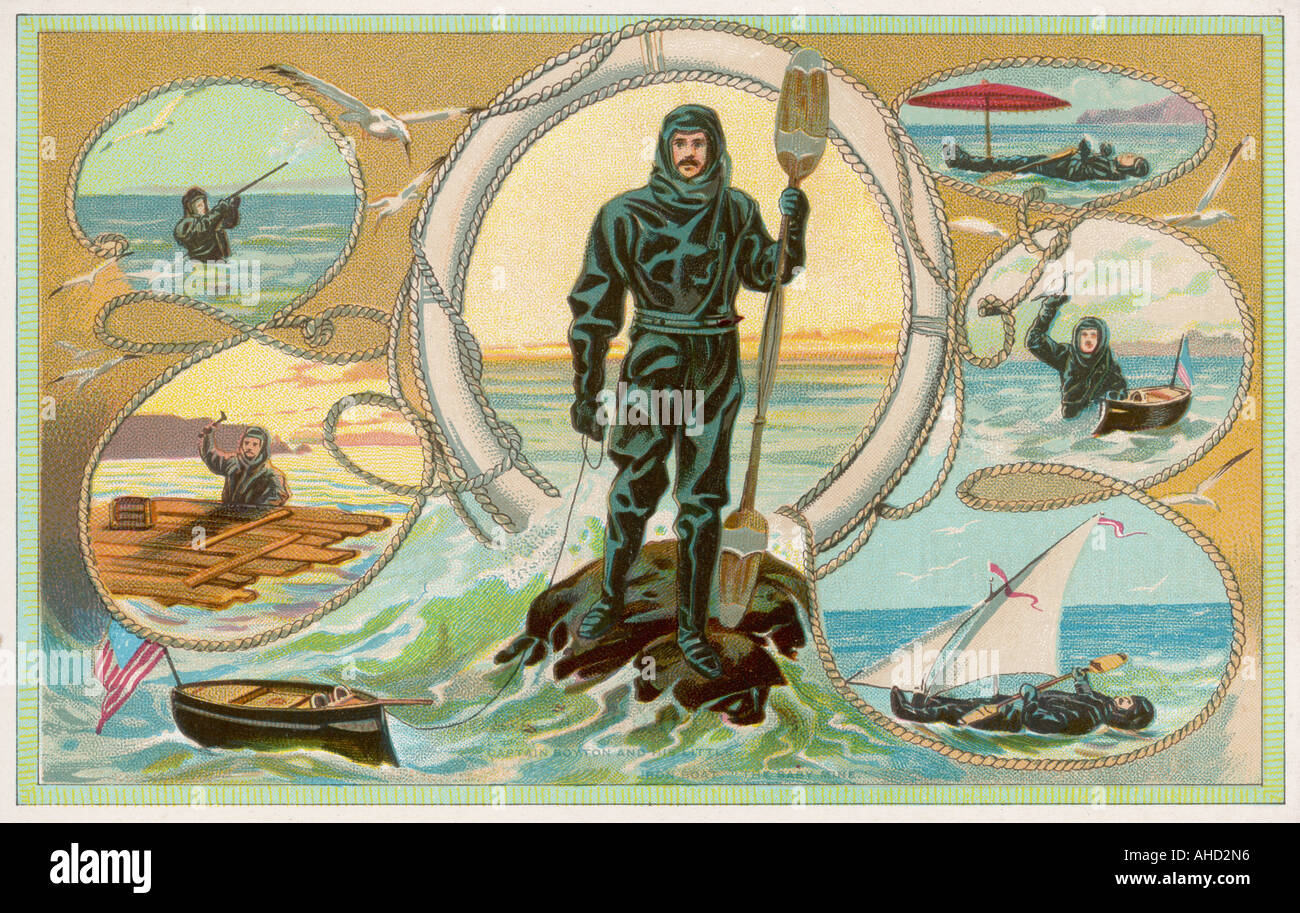 Paul boyton hi-res stock photography and images - Alamy