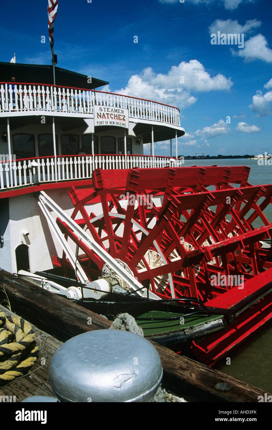 Natchez steamboat paddle steamer, Mississippi River, New Orleans ...