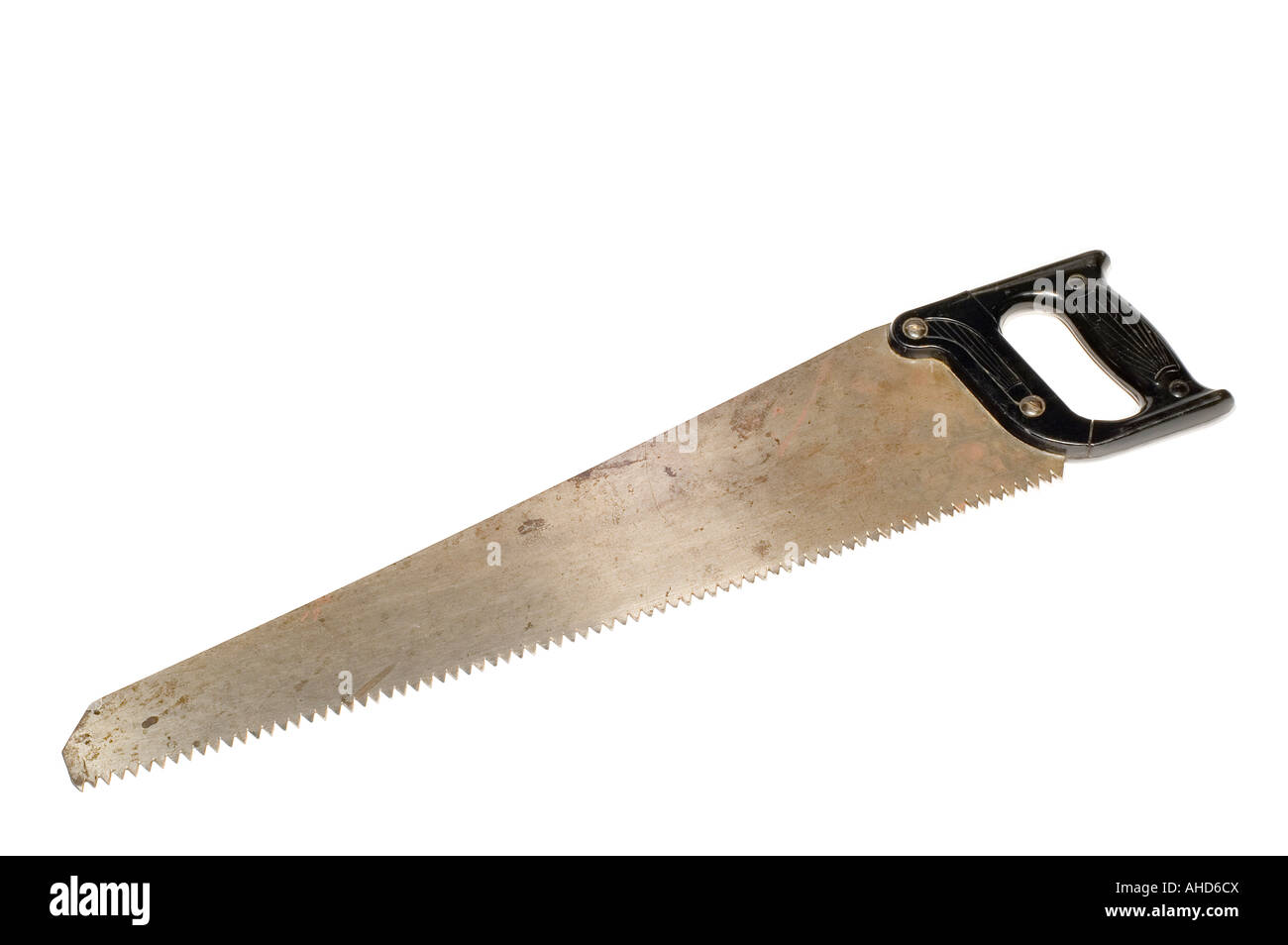 series object on white tool handsaw Stock Photo - Alamy