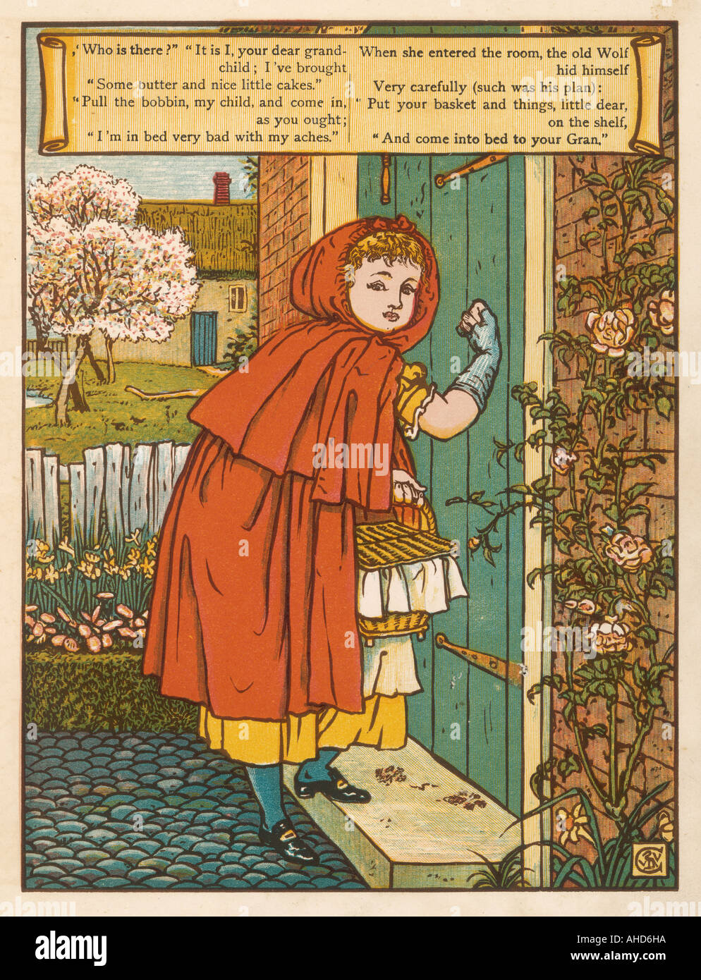 Little red riding hood cottage hi-res stock photography and images - Alamy