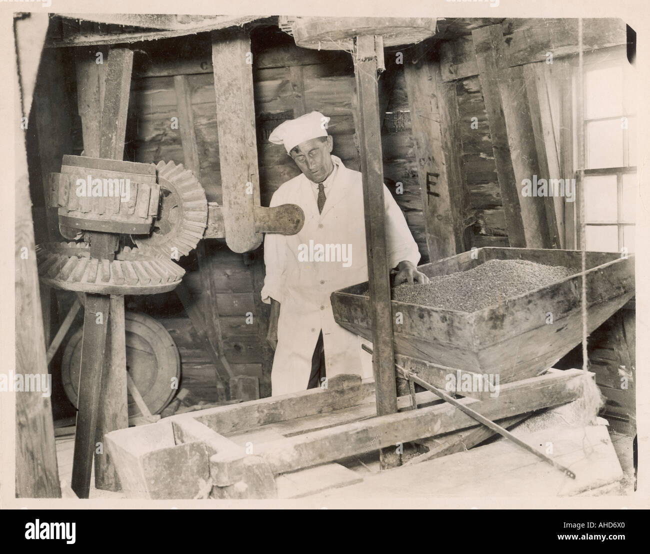 Flour Mill 1930s Stock Photo - Alamy