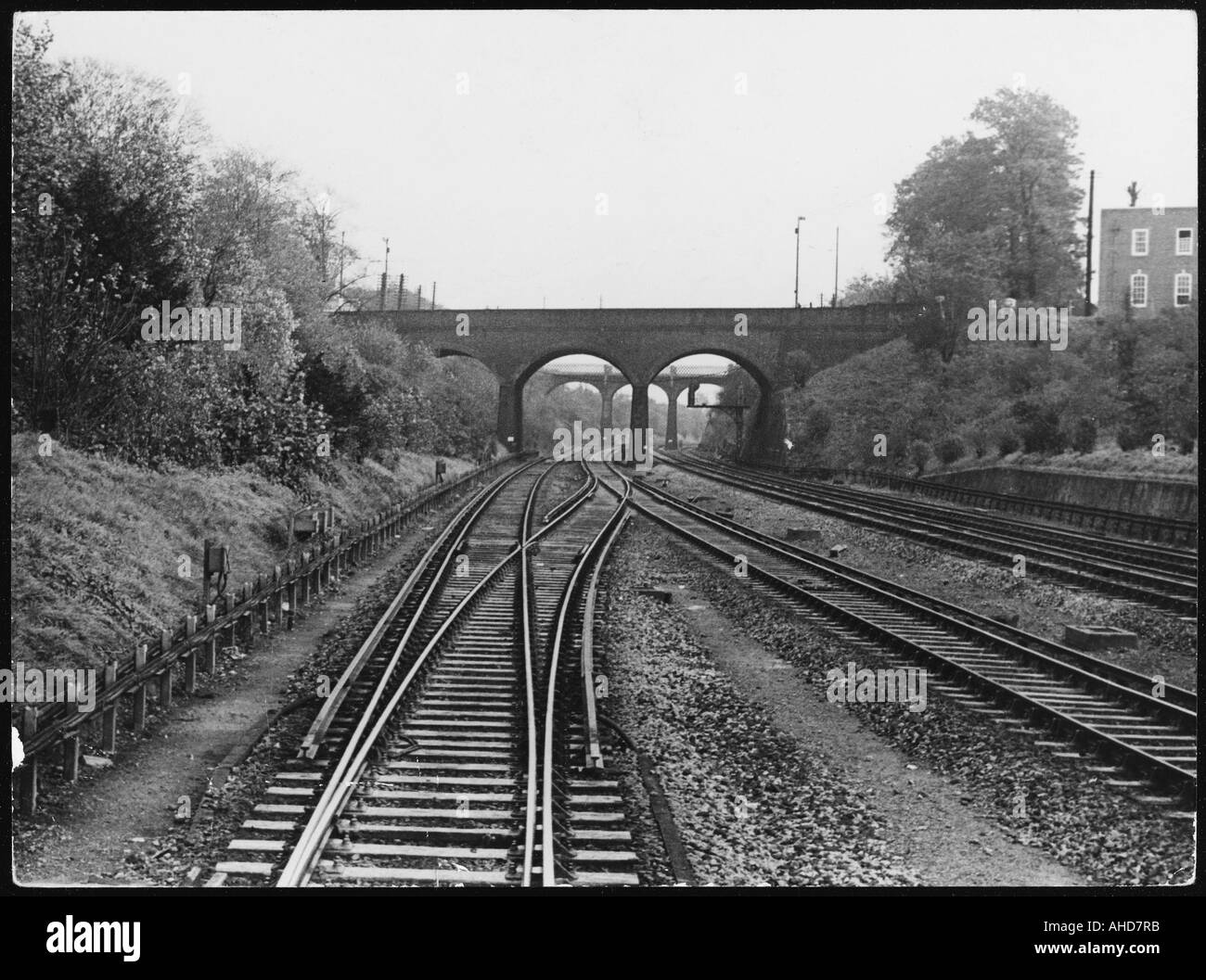 Drivers view of railway track hi-res stock photography and images - Alamy