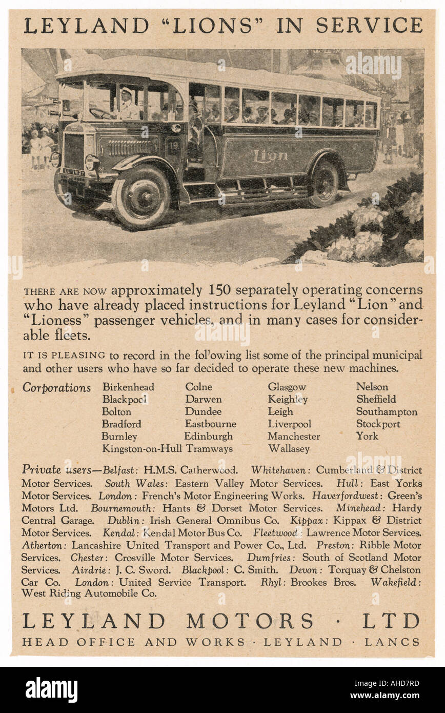 Leyland buses hi-res stock photography and images - Alamy