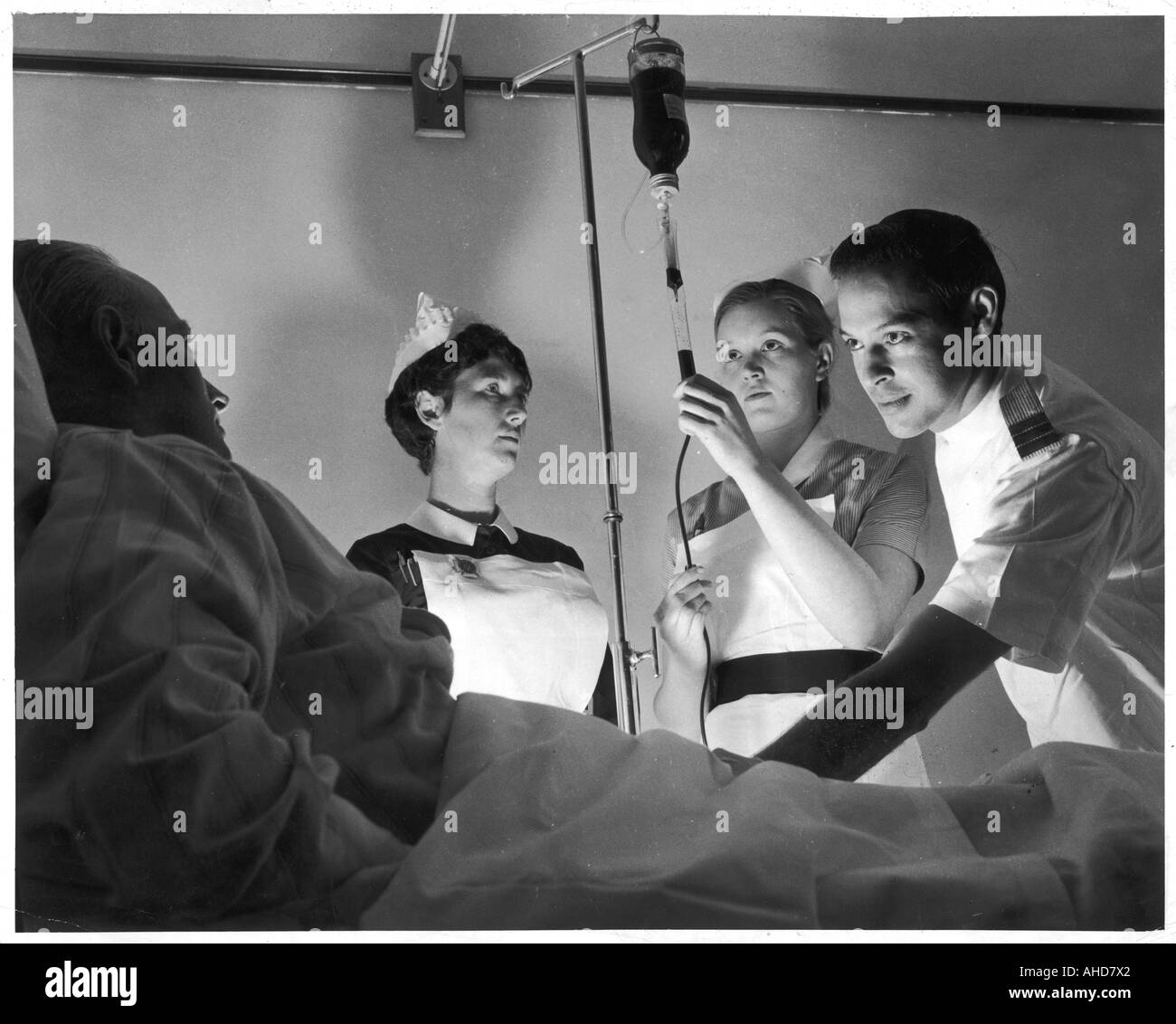 Blood transfusion history hi-res stock photography and images - Alamy