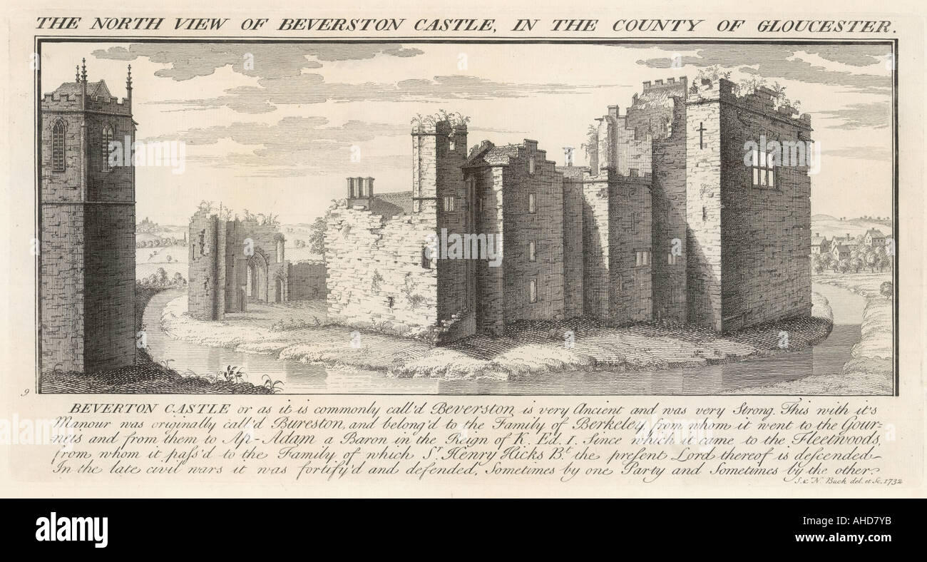 Beverston castle hi-res stock photography and images - Alamy