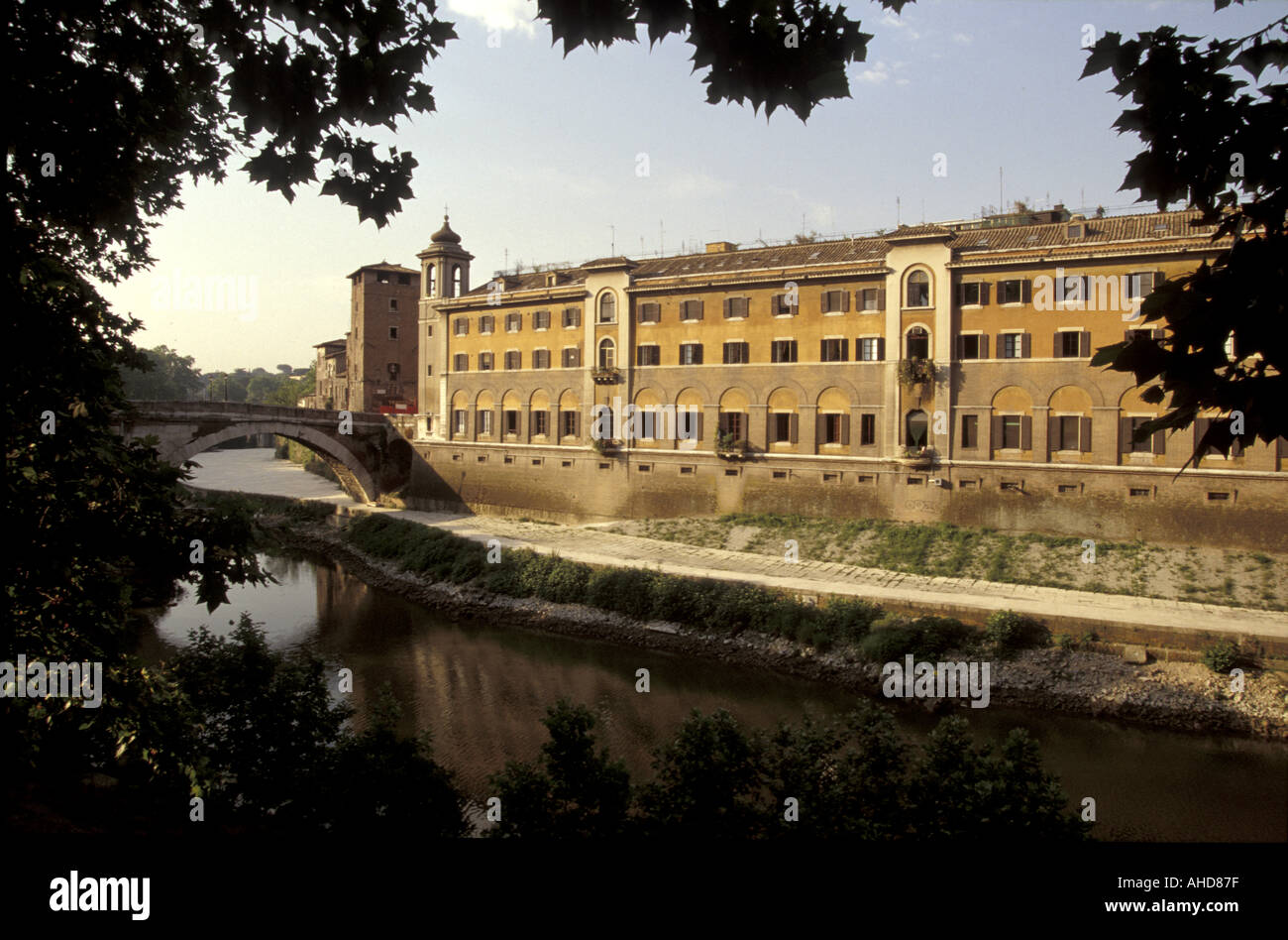 Tiberine island hi-res stock photography and images - Alamy