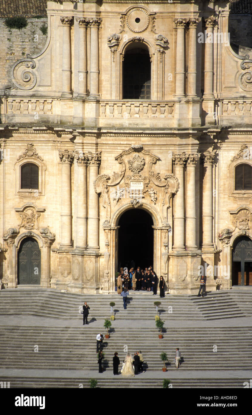 Modica cathedral of st george hi-res stock photography and images - Alamy