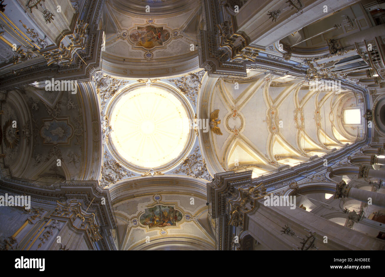 Interior of the Duomo Modica Sicily Italy Stock Photo - Alamy