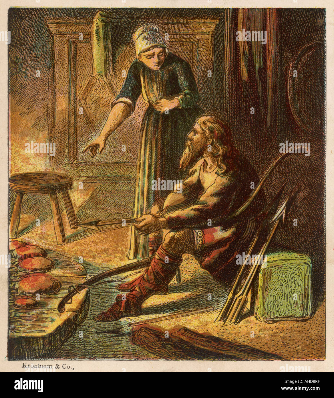 Alfred Burns The Cakes Stock Photo - Alamy