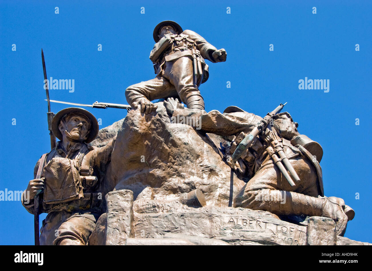 Oldham War Memorial, Greater Manchester UK Stock Photo - Alamy