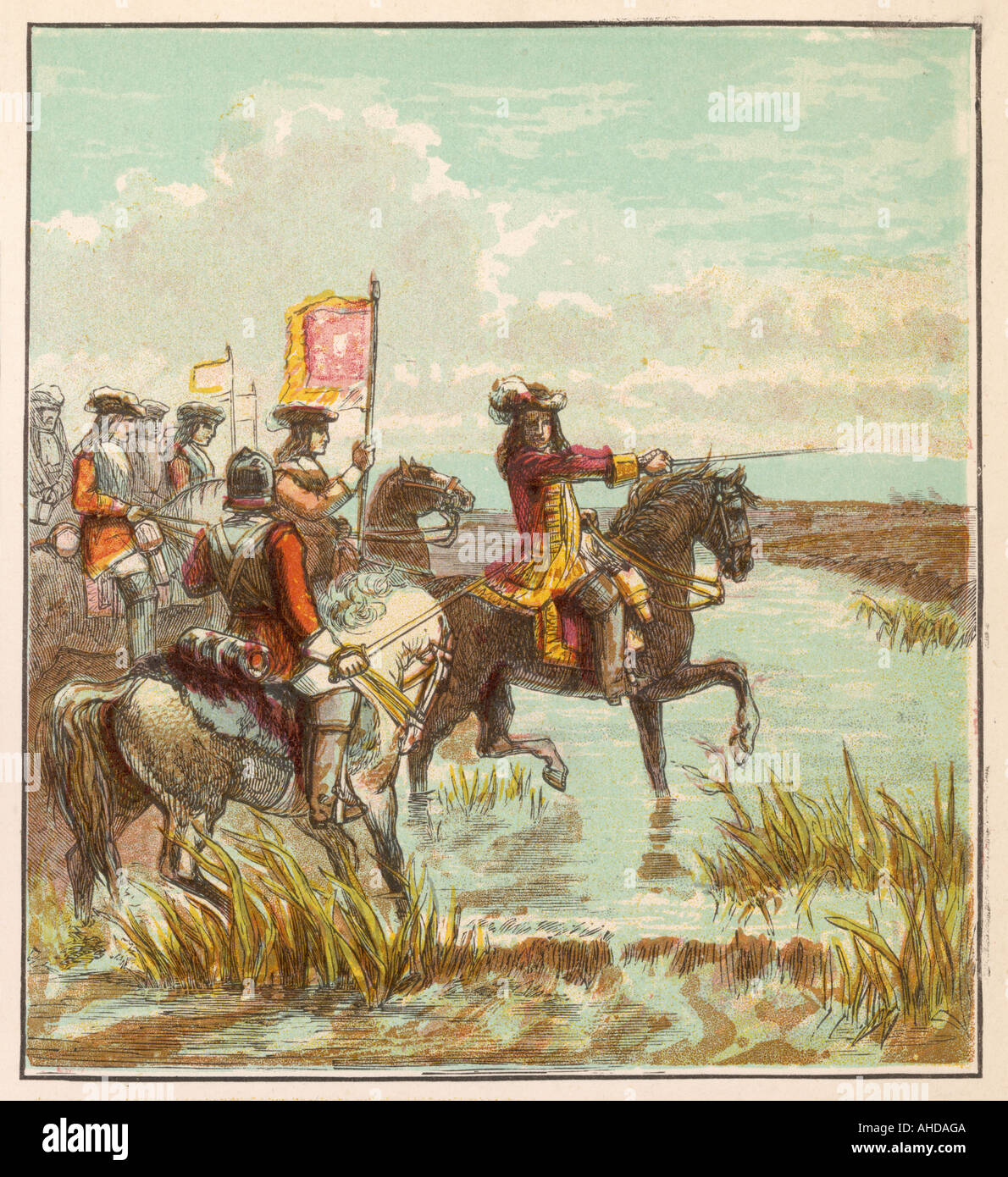 William iii battle boyne william hi-res stock photography and images ...