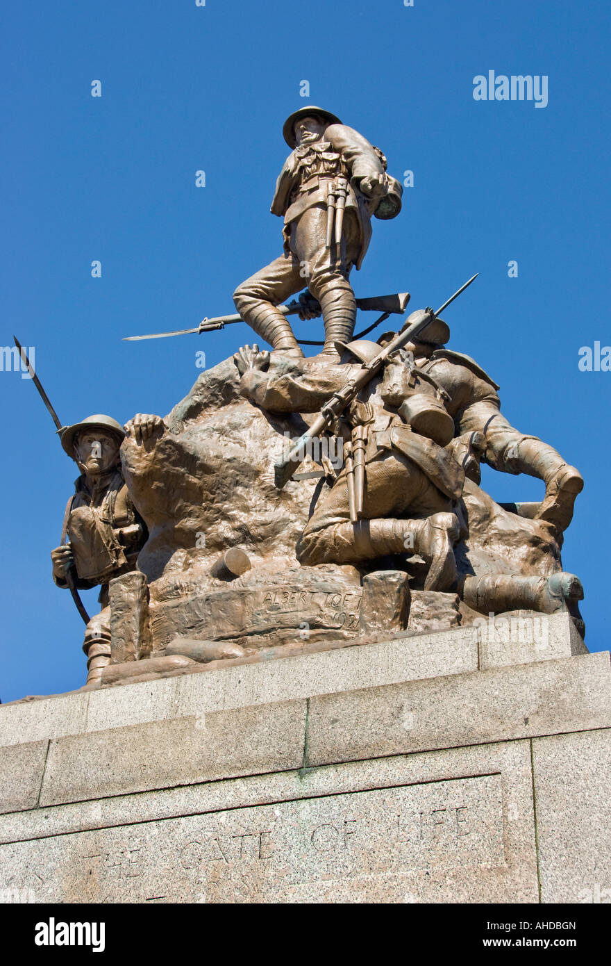Oldham War Memorial, Greater Manchester UK Stock Photo - Alamy
