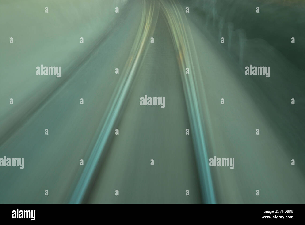 Tracks, high speed, velocity, railway, railroad Stock Photo - Alamy