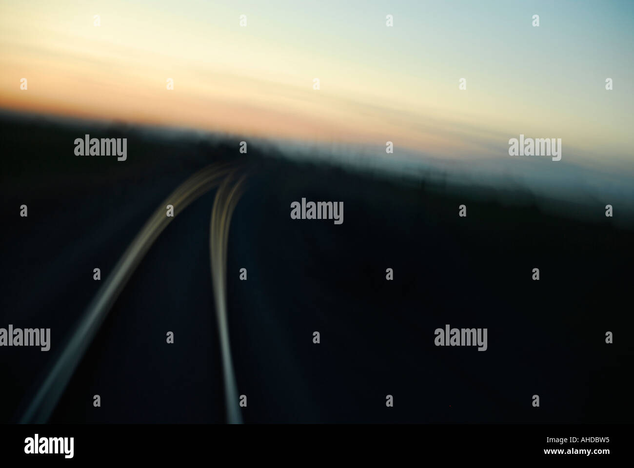 Railway, railroad, high speed, velocity Stock Photo - Alamy