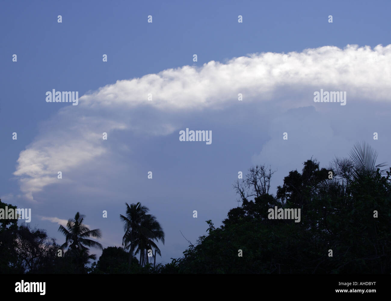 Huge circular cloud Stock Photo - Alamy