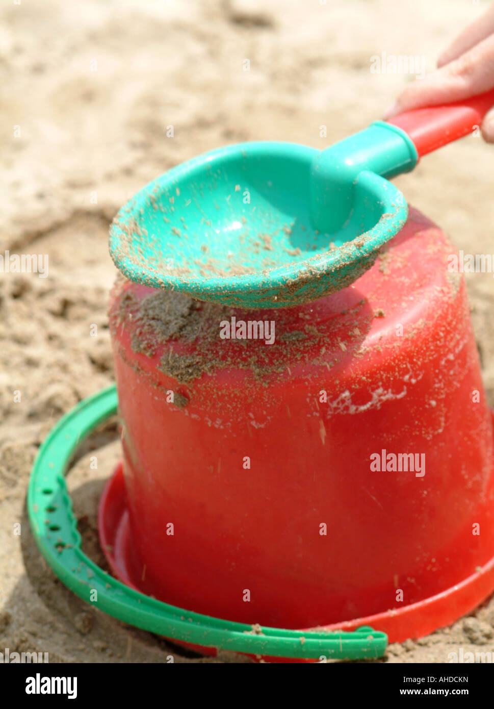 Sandcastle Bucket Spade High Resolution Stock Photography and Images ...