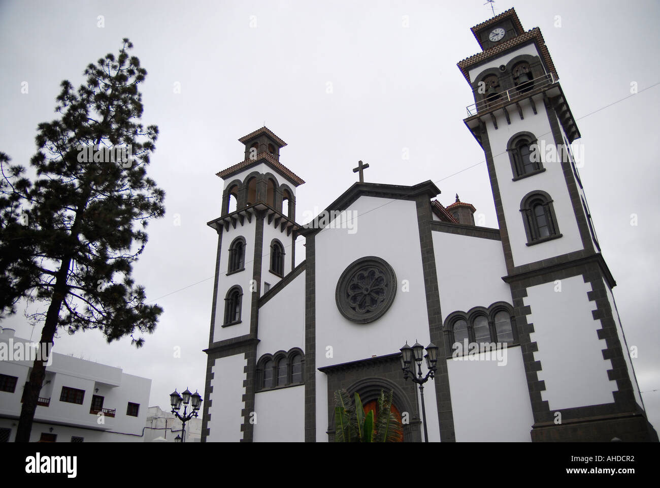 Church, Moya, Gran Canaria, Canary islands, Europe Stock Photo - Alamy