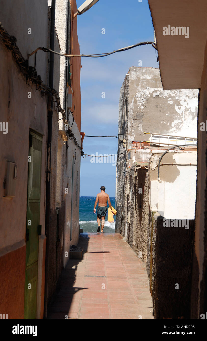 Ojos de Garza beach. Gran Canaria. Canary islands. Spain. Europe Stock ...