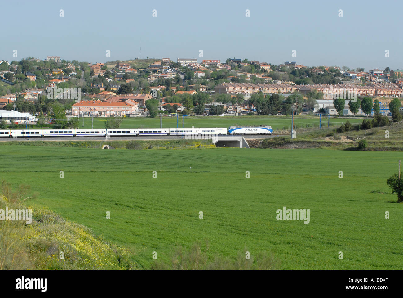 Talgo. Spanish train. Spain, renfe Stock Photo - Alamy