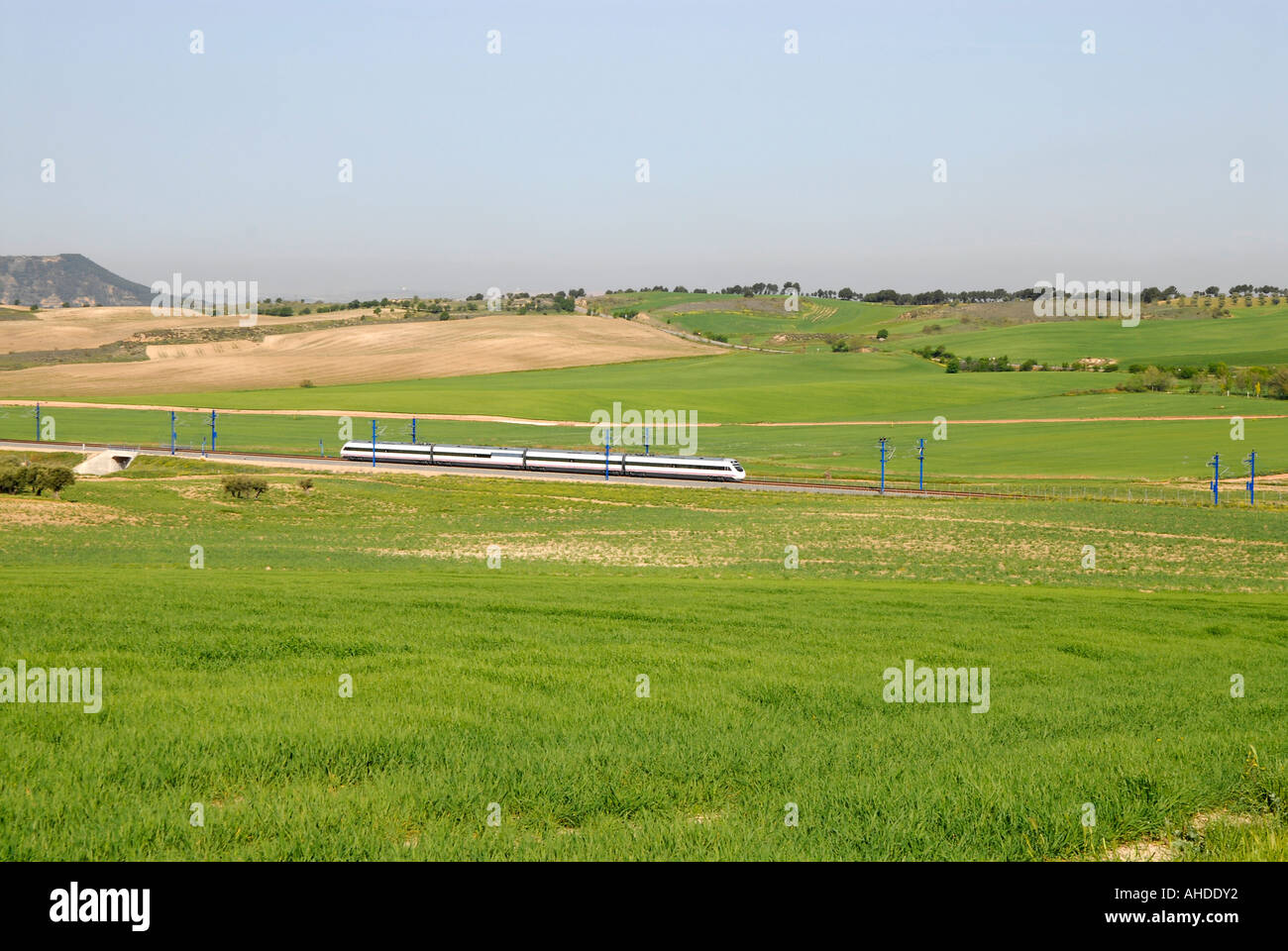 Alvia. High speed train. Spain, renfe Stock Photo - Alamy