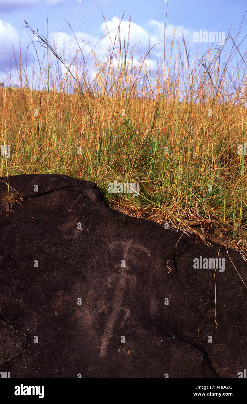 Mythical six legged lizard Roche des Mystique Stock Photo - Alamy